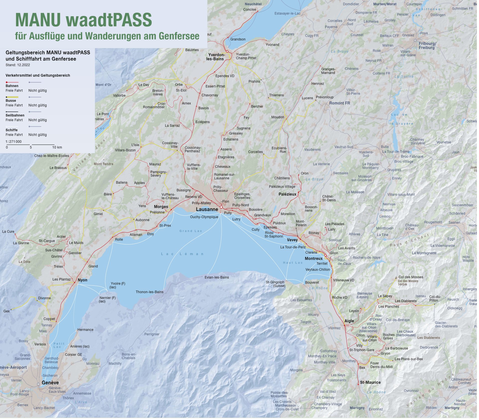 Genfersee: Erlebnisferien genießen | MANU Touristik
