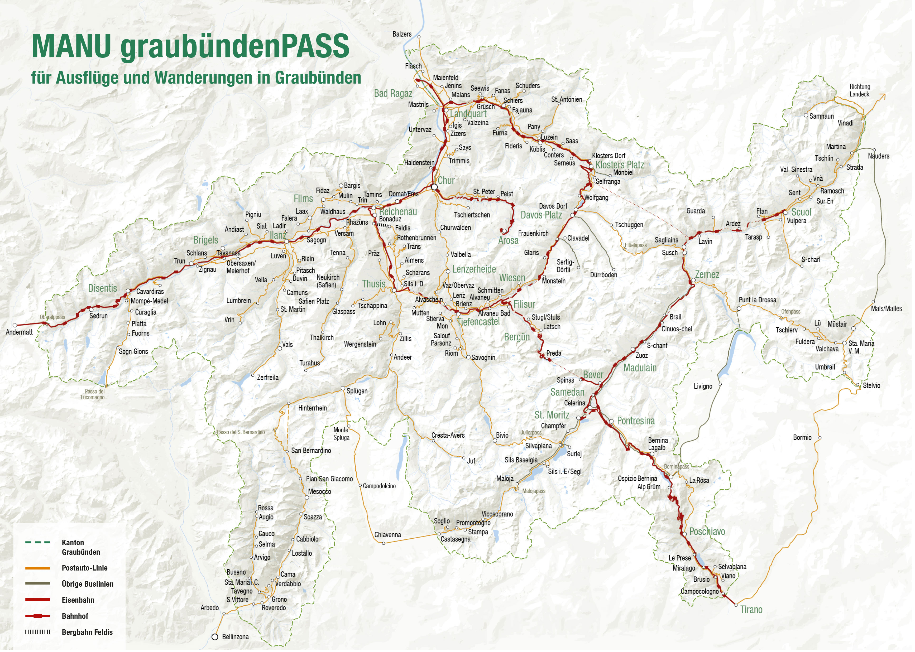 Graubünden: Die 12 schönsten Erlebnisse | MANU Touristik